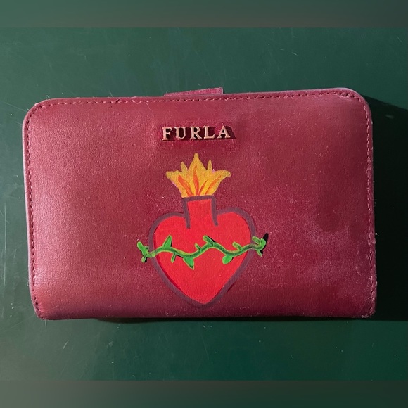 Furla | Bags | Sacred Heart Furla Wallet | Poshmark